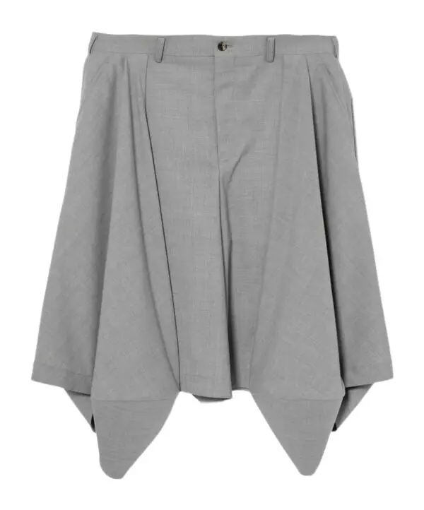Comme Des Garçons Belt Loop Shorts - Grey