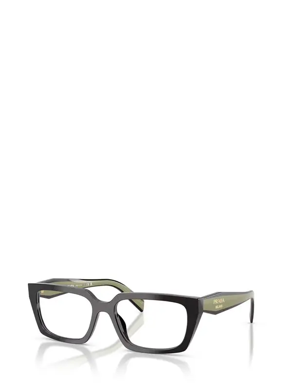Prada Rectangle Frame Glasses - Black