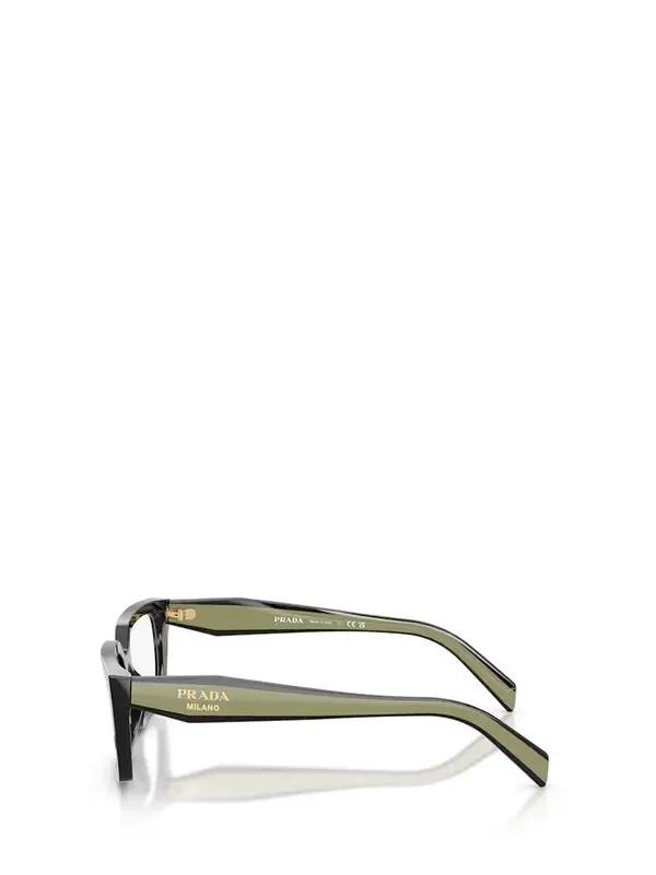 Prada Rectangle Frame Glasses - Black