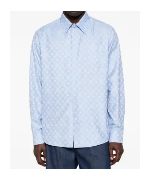 Casablanca Monogram Patterned Shirt