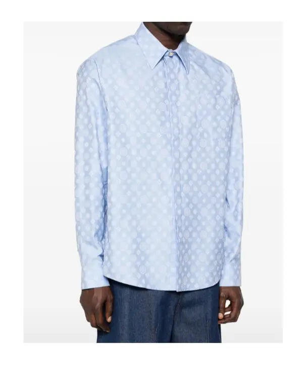 Casablanca Monogram Patterned Shirt