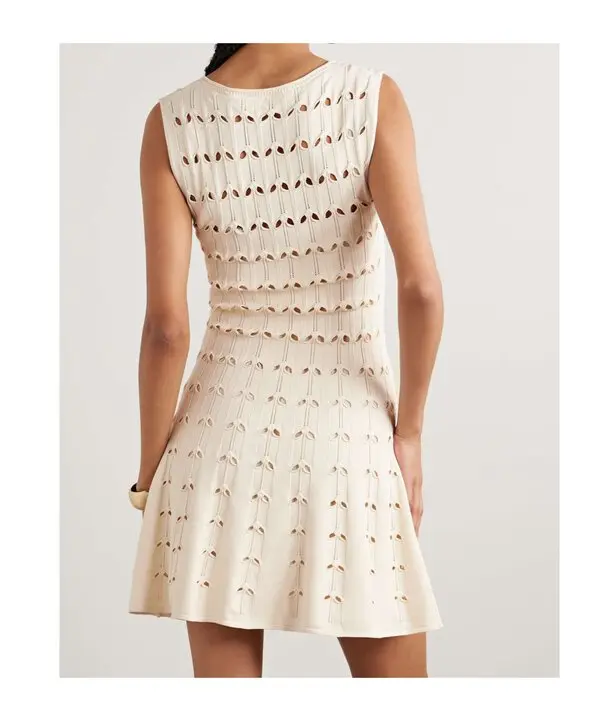 Zimmermann Rhiannon Cutout Knit Dress