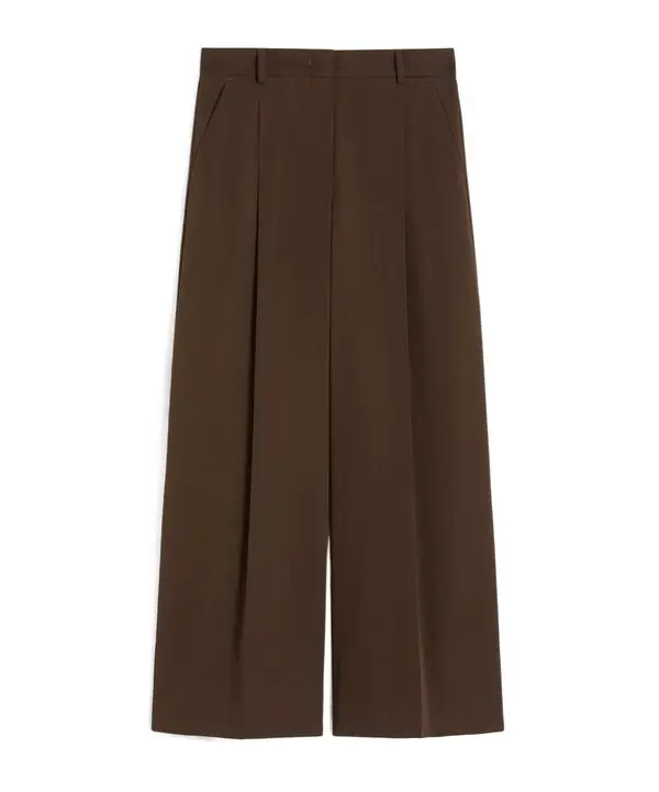 Max Mara High Waist Twill Pants