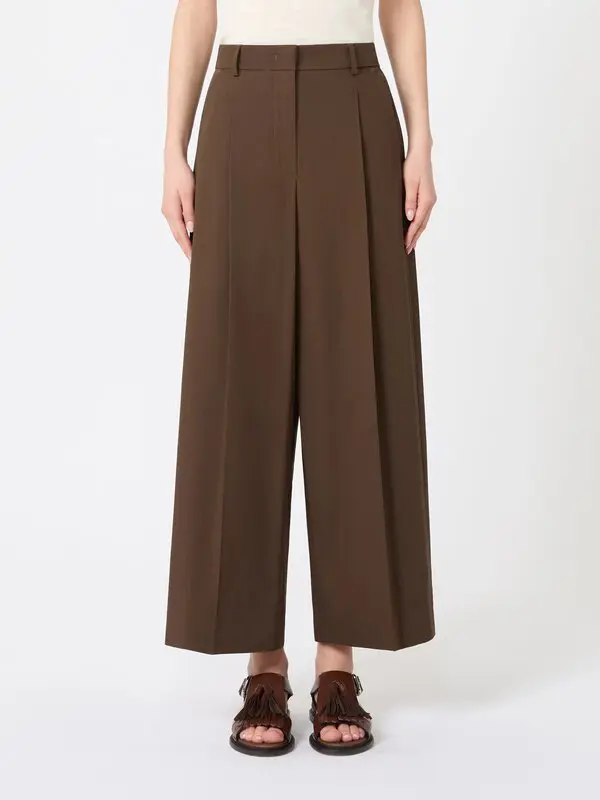 Max Mara High Waist Twill Pants