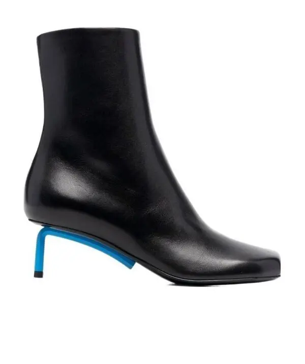 Off-White Allen Ankle Boots With Sculptural Heel
