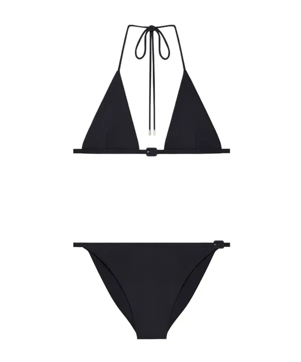 COURREGES Courrèges Embellished Bikini - Black
