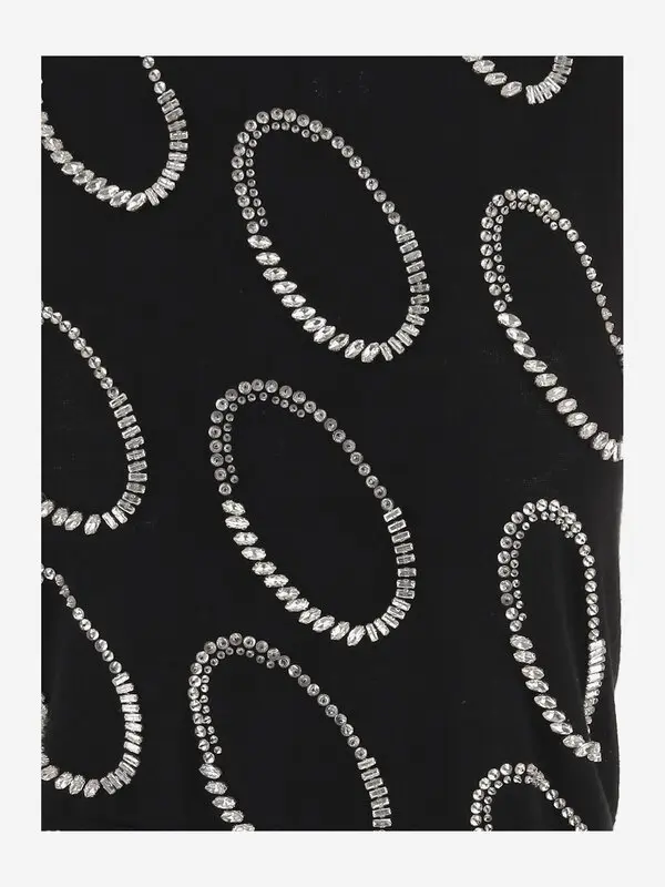 Dries Van Noten Sleeveless Embellished Knit Top