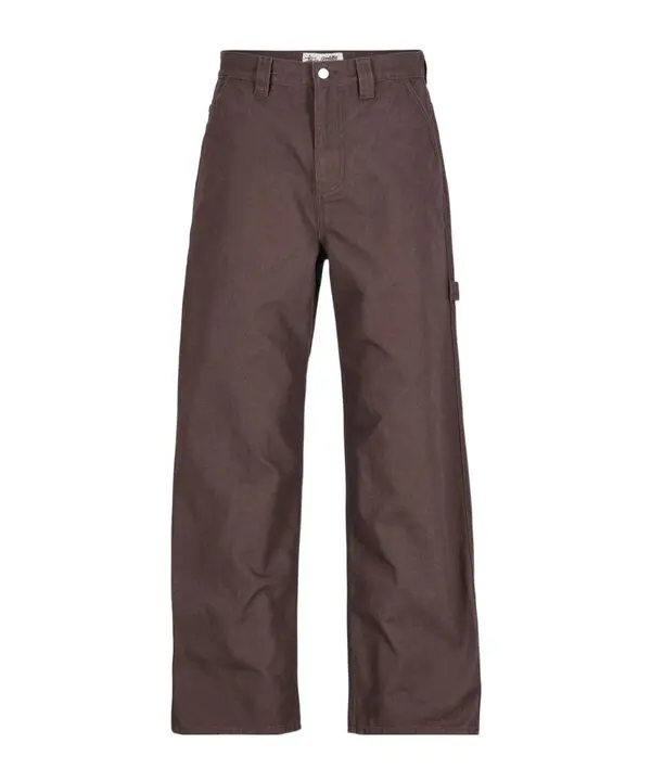 StÜssy Cotton Twill Utility Pants - Brown