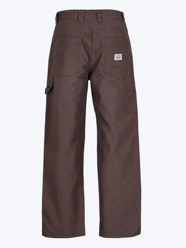 StÜssy Cotton Twill Utility Pants - Brown