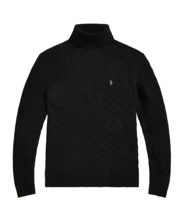 Polo Ralph Lauren Embroidered Pony Roll Neck Jumper