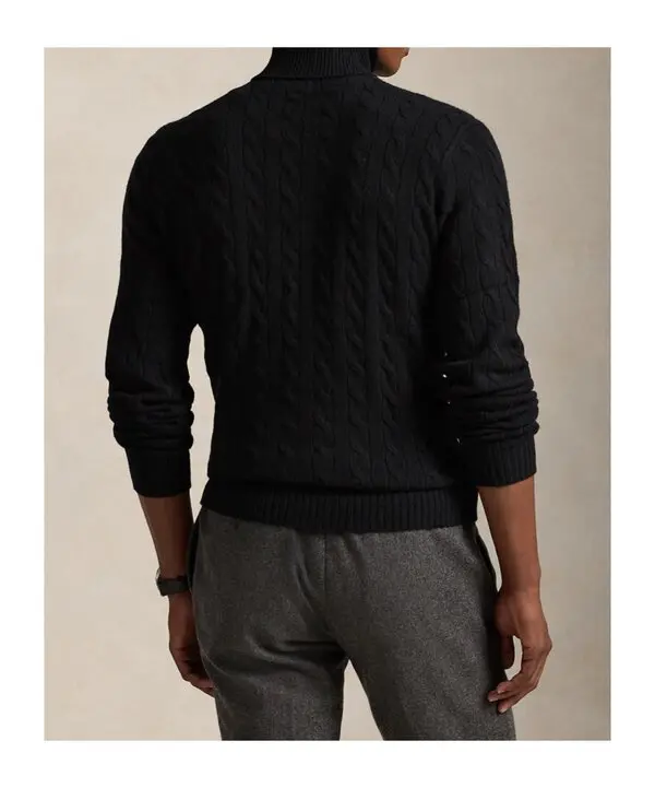 Polo Ralph Lauren Embroidered Pony Roll Neck Jumper
