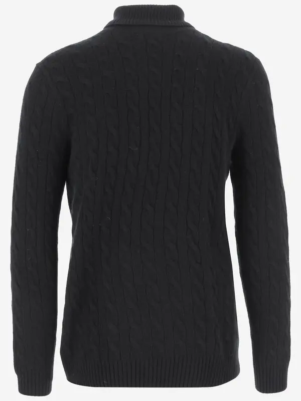 Polo Ralph Lauren Embroidered Pony Roll Neck Jumper