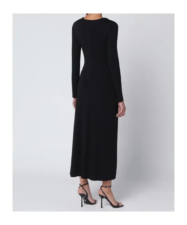 Simkhai Ferrera Draped Knit Midi Dress