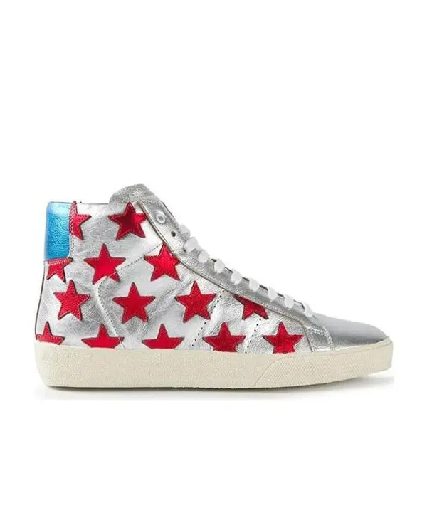 Saint Laurent Star Leisure Sports High Top Sneakers