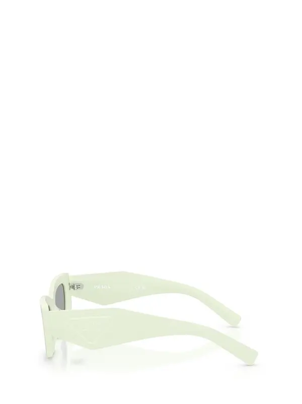 Prada Triangular Logo Butterfly Frame Sunglasses - Gray