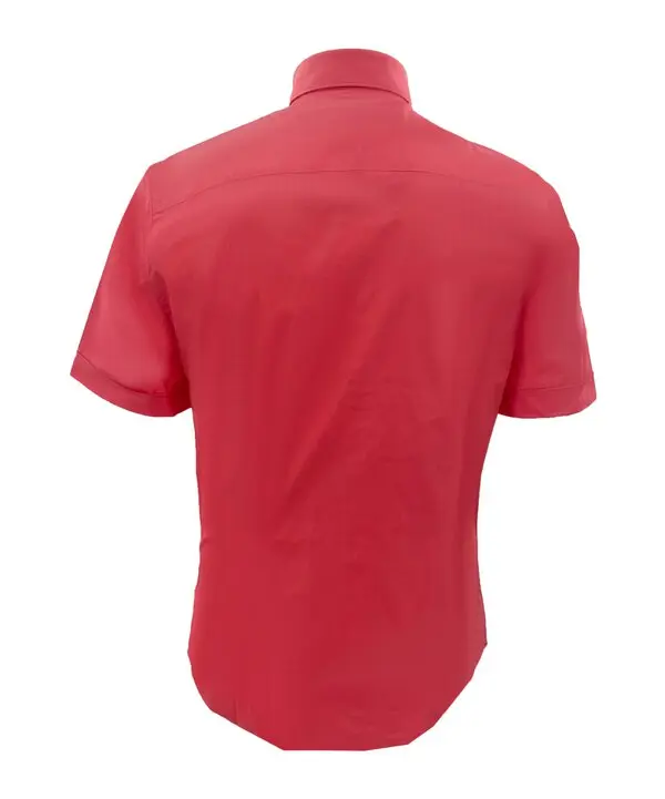 Versace Lapel Short-sleeved Shirt