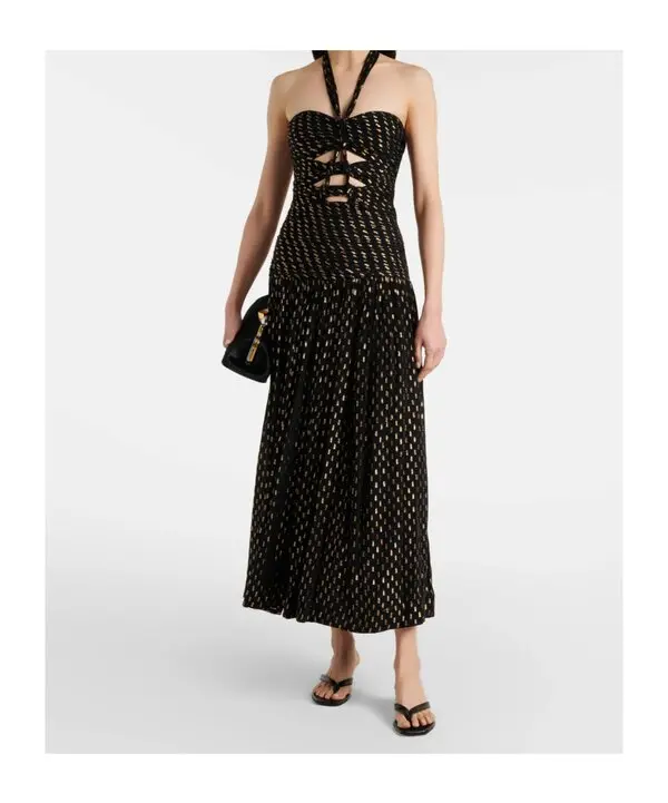 Zimmermann Daylight Halterneck Maxi Dress
