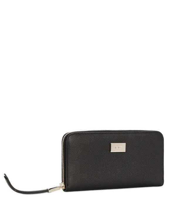 TOD'S Logo Buckle Wallet - Black