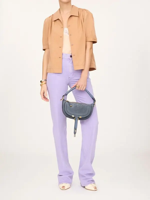 Chloé Marcie Mini Saddle Shoulder Bag