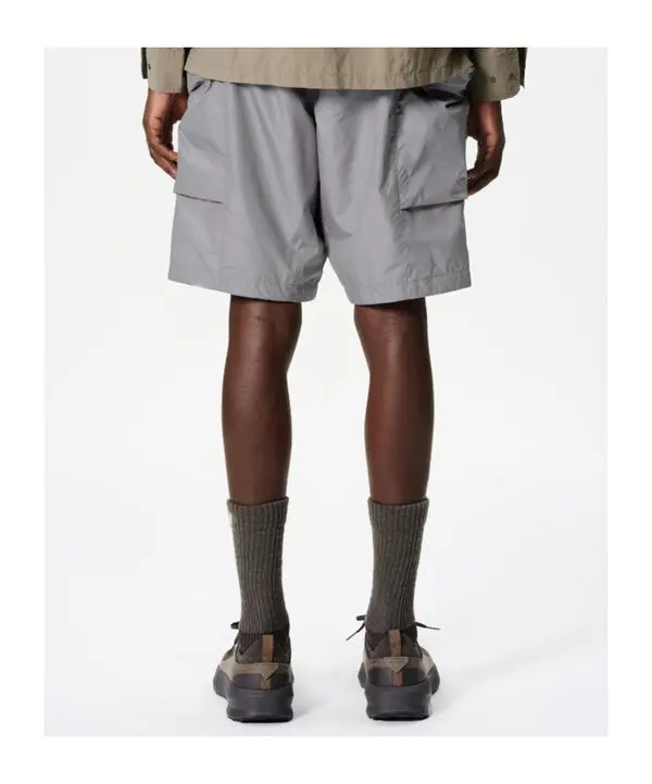 GOLDWIN Rip-stop Belted Shorts - Sleet Gray