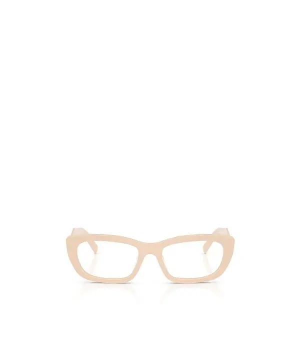 Prada Irregular Frame Eyeglasses - Nude