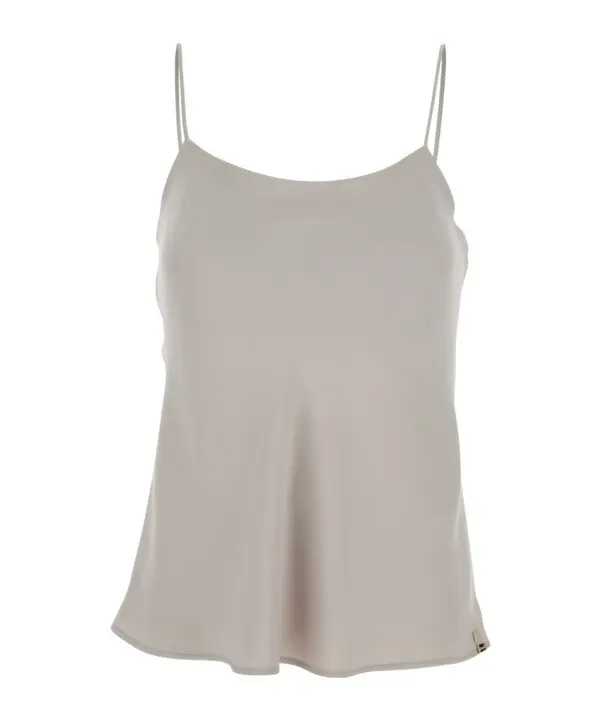 Herno Fluid Camisole Top - Beige