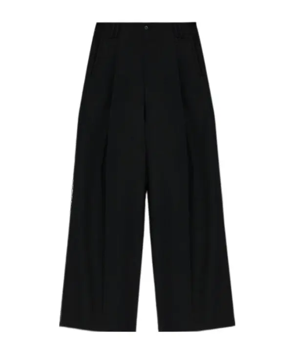 ENTIRE STUDIOS Wide-leg Trousers - Black