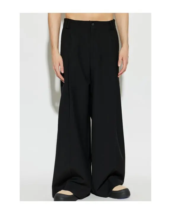 ENTIRE STUDIOS Wide-leg Trousers - Black