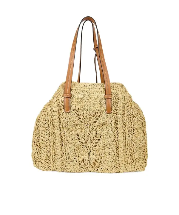 Ermanno Scervino Woven Tote Bag - Nude