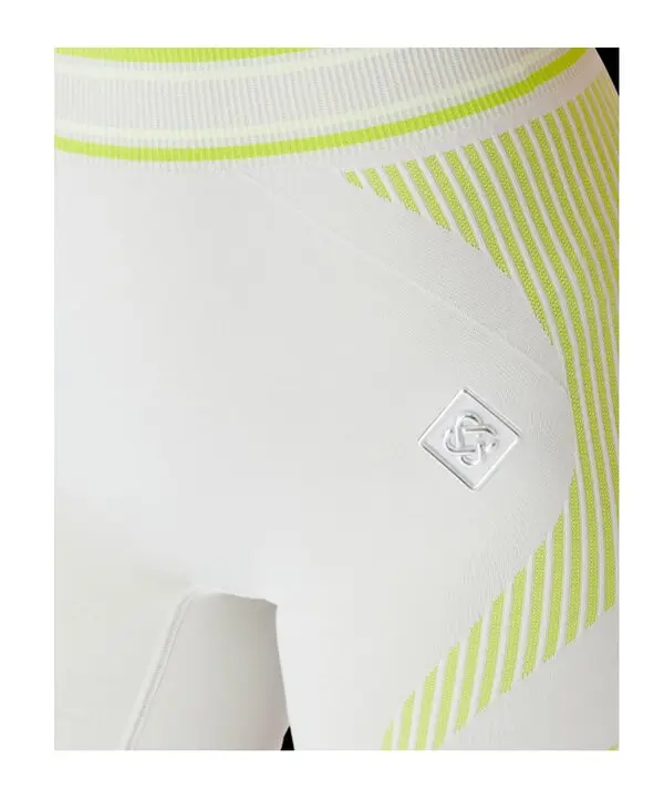 Casablanca Seamless Logo Detail Stretch Shorts - Gray-green