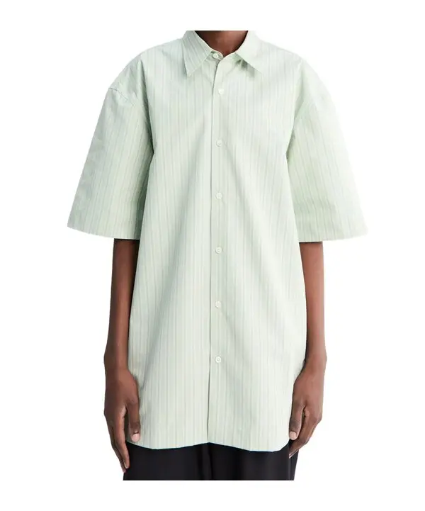 Dries Van Noten Short-sleeved Striped Shirt