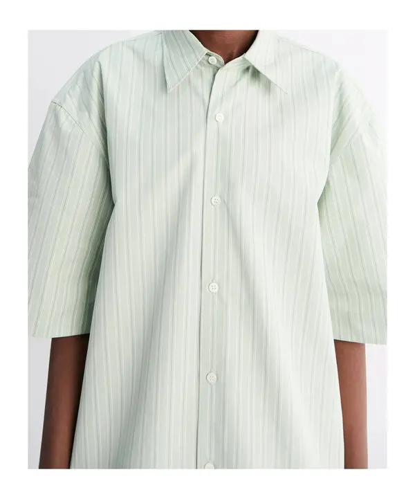Dries Van Noten Short-sleeved Striped Shirt