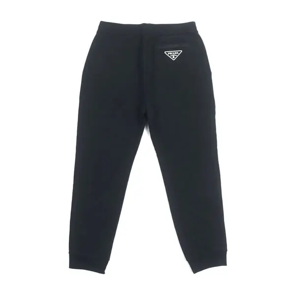 Prada Elastic Waist Sports Pants - Black