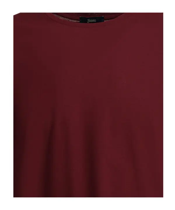 Herno Lightweight Jersey T-shirt - Brown