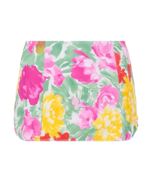 Chloé Floral Print Skirt - Pink