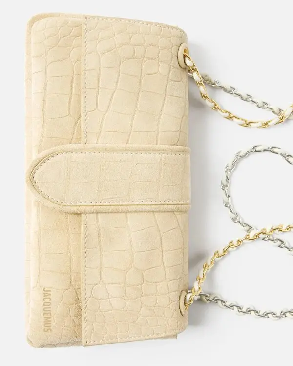 Jacquemus Le Bambino Baguette Bag - Nude