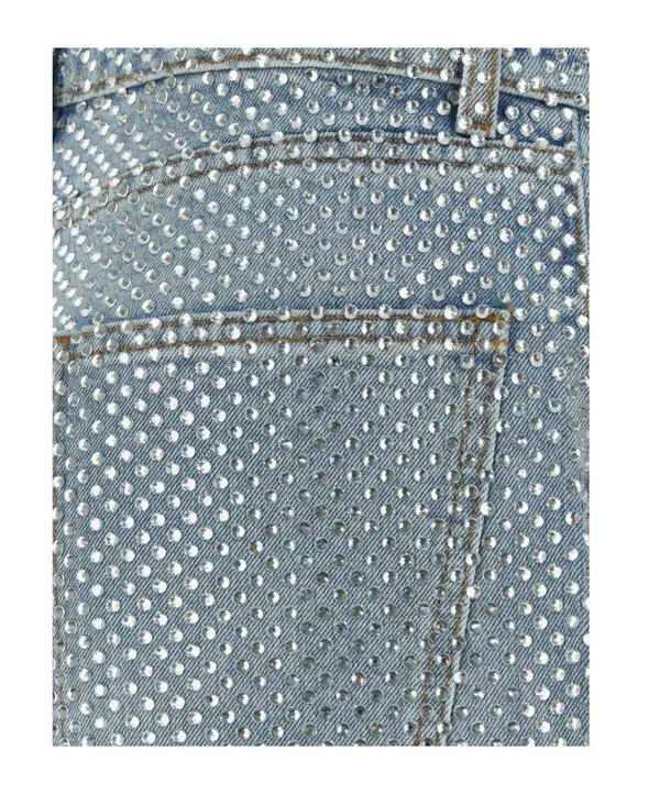 Giuseppe Di Morabito Embellished Wide-leg Jeans