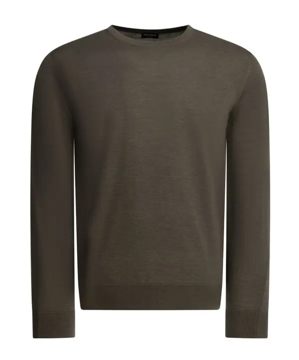 Zegna Fine-knit Crewneck Sweater