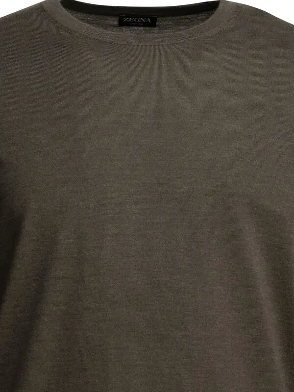 Zegna Fine-knit Crewneck Sweater