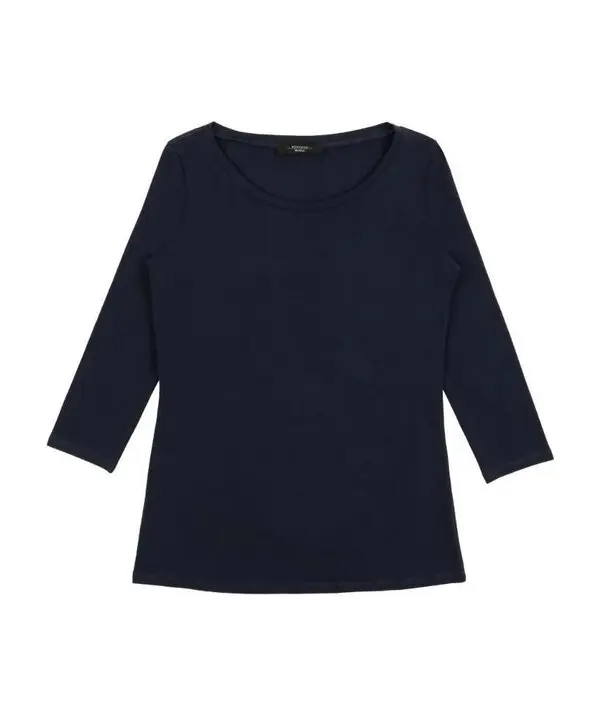 Max Mara Round Neck Long Sleeve T-shirt
