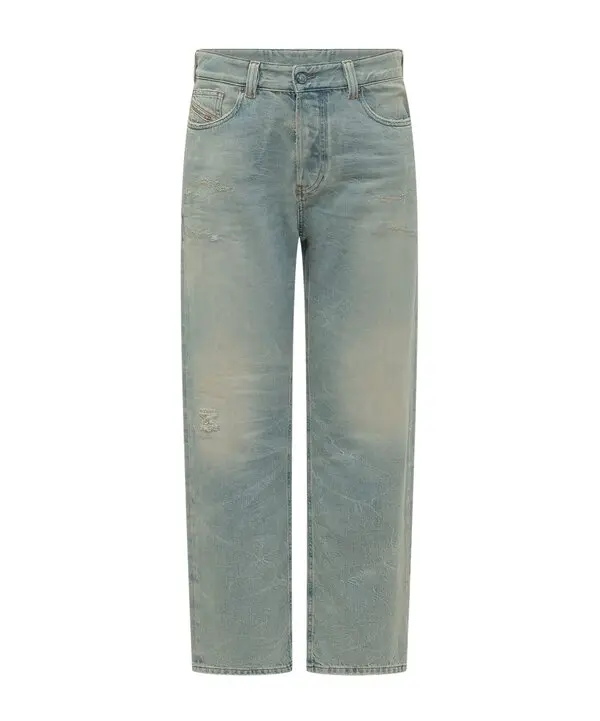 DIESEL® D-ark Straight-leg Jeans - Gray