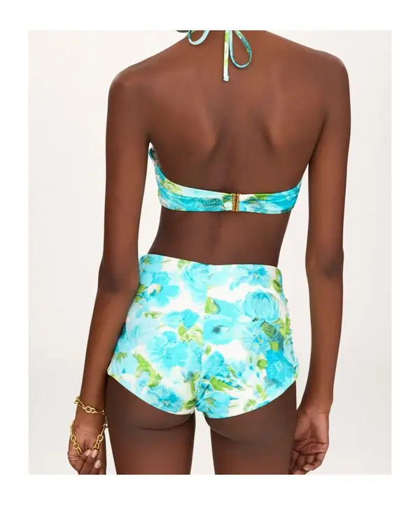 Chloé Floral Print Bikini Top