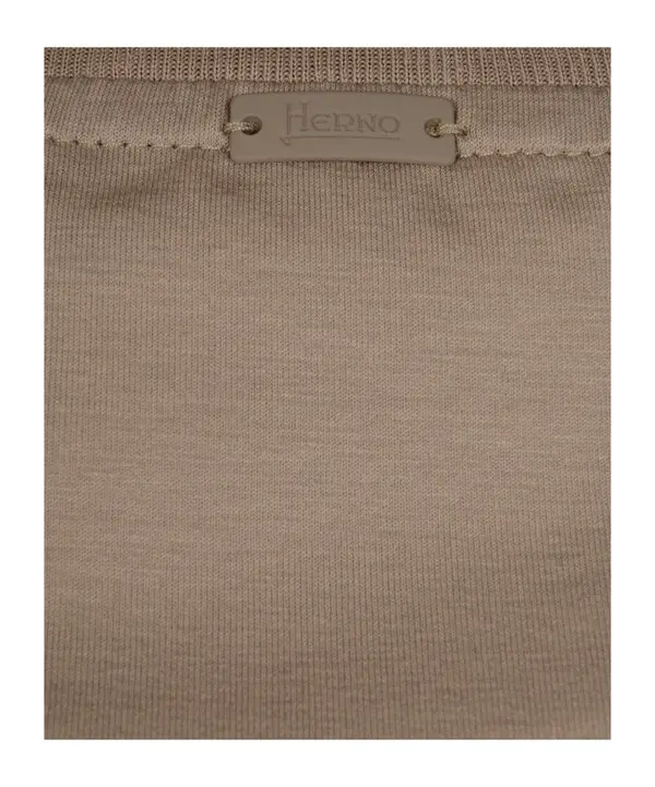 Herno Crew-neck Short-sleeve Shirt - Nude