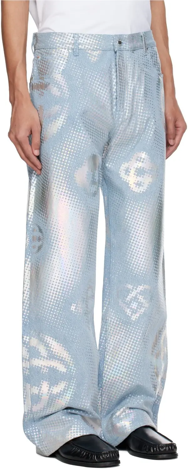 Casablanca Belt Loops Jeans