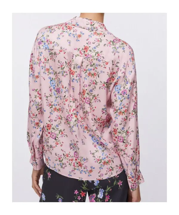 Liu Jo Floral Print Long Sleeve Shirt