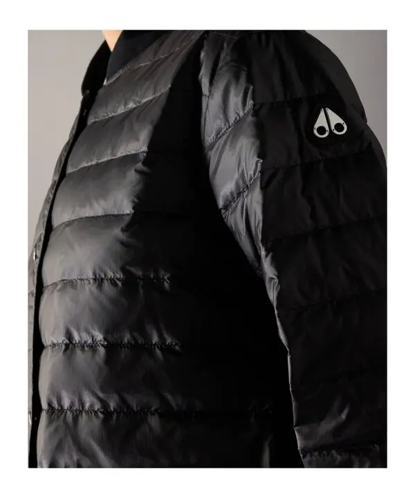 Moose Knuckles Lightweight Down Bomber Jacket