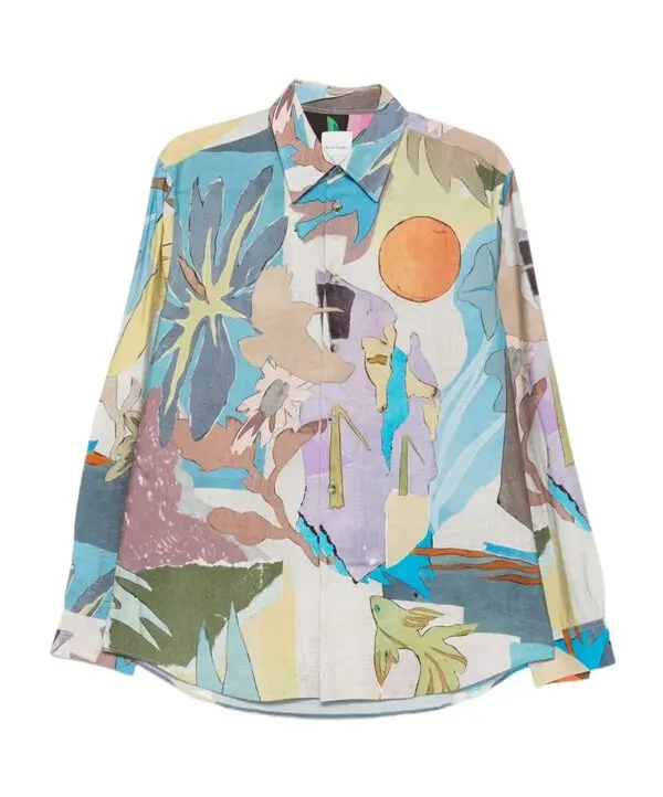 Paul Smith Abstract Print Shirt - Multicolor