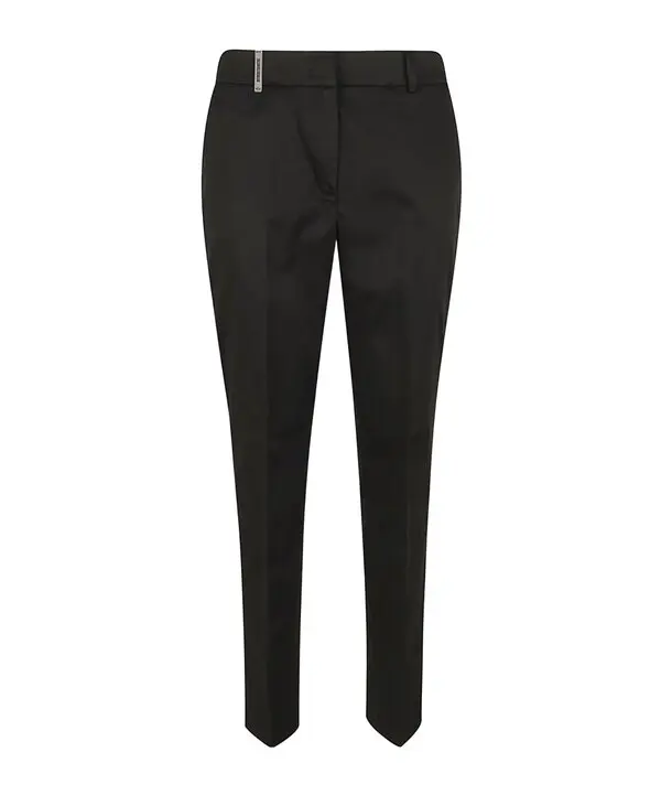 Peserico Casual Pants With Belt Loops - Black