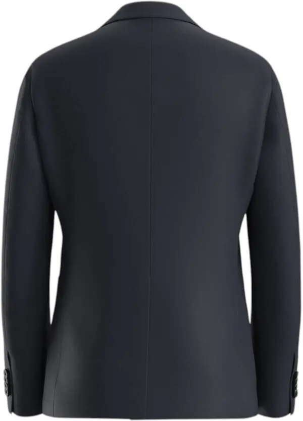 Hugo Boss Long-sleeved Suit Jacket With Classic Collar