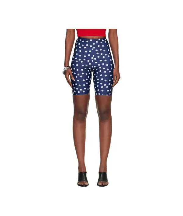 JEAN PAUL GAULTIER High Waisted Polka Dot Shorts